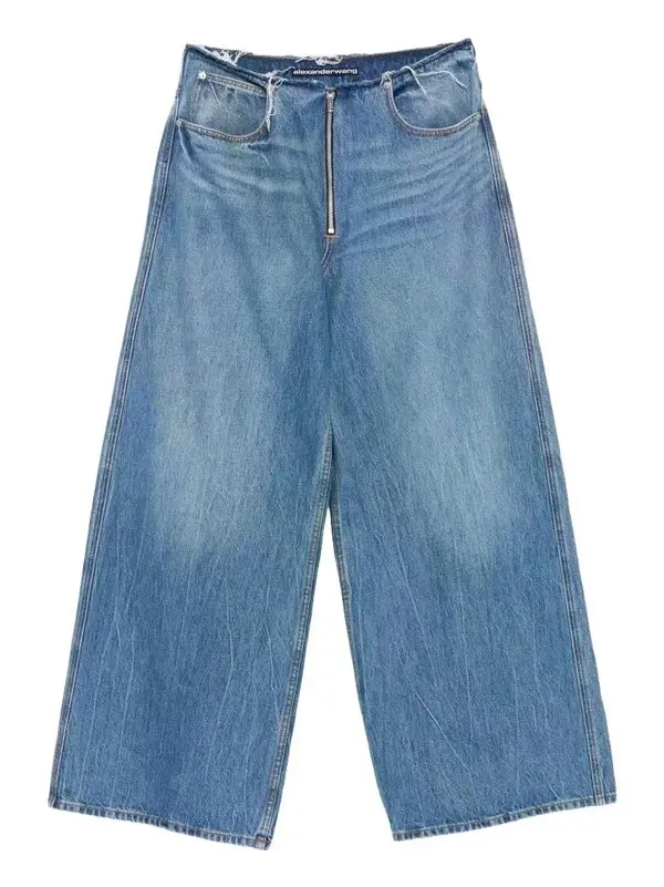 Alexander Wang Surge Wide-leg Jeans - Blue