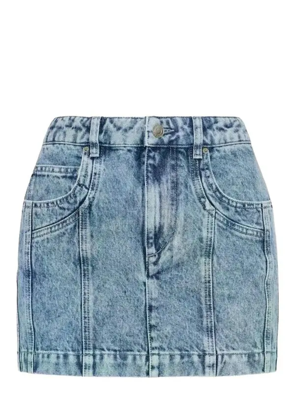 Isabel Marant Étoile Juana Panelled Mini Skirt - Blue