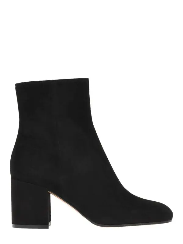 GIANVITO ROSSI Suede Ankle Boots - Black