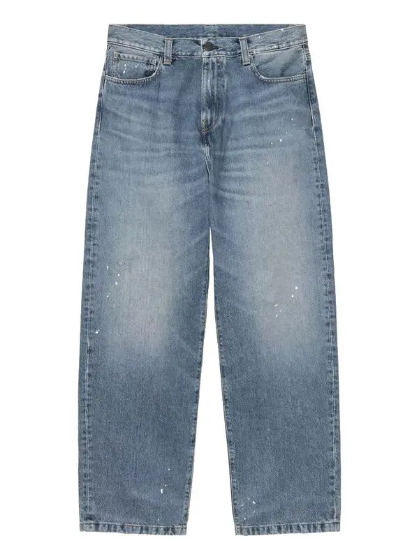 Carhartt Work In Progress Denim Cotton Jeans - Blue
