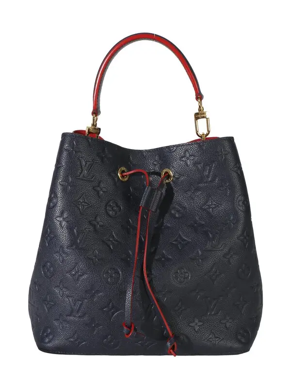 LOUIS VUITTON Monogram Empreinte Neonoe Mm Shoulder Bag - Blue