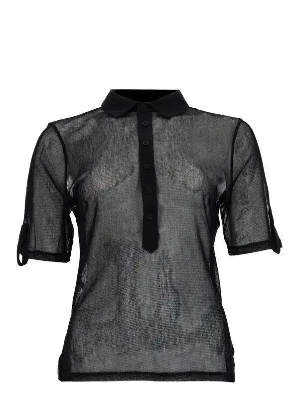 Paloma Wool Sile Mesh Top - Black