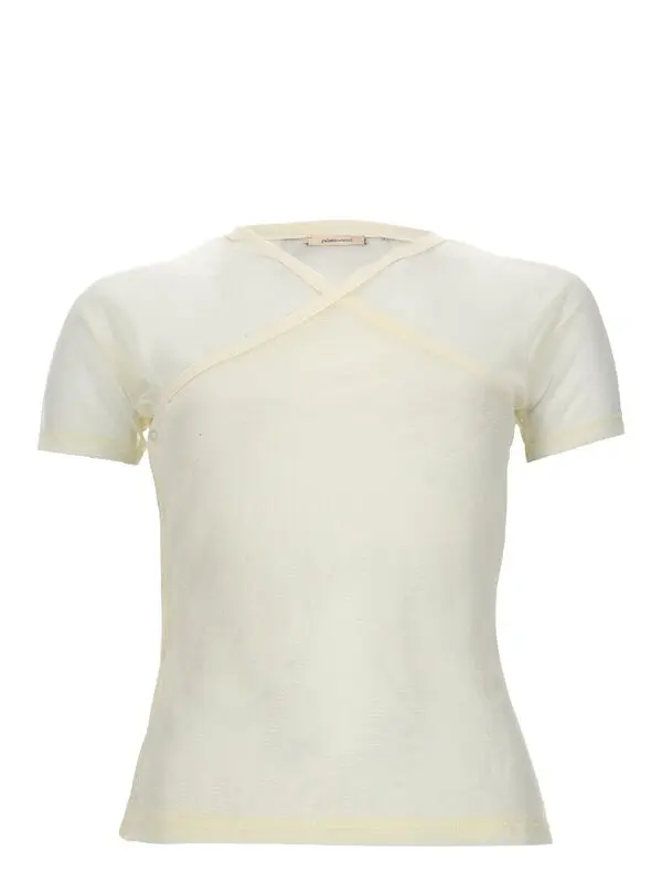 Paloma Wool Olympia Mesh Top - White