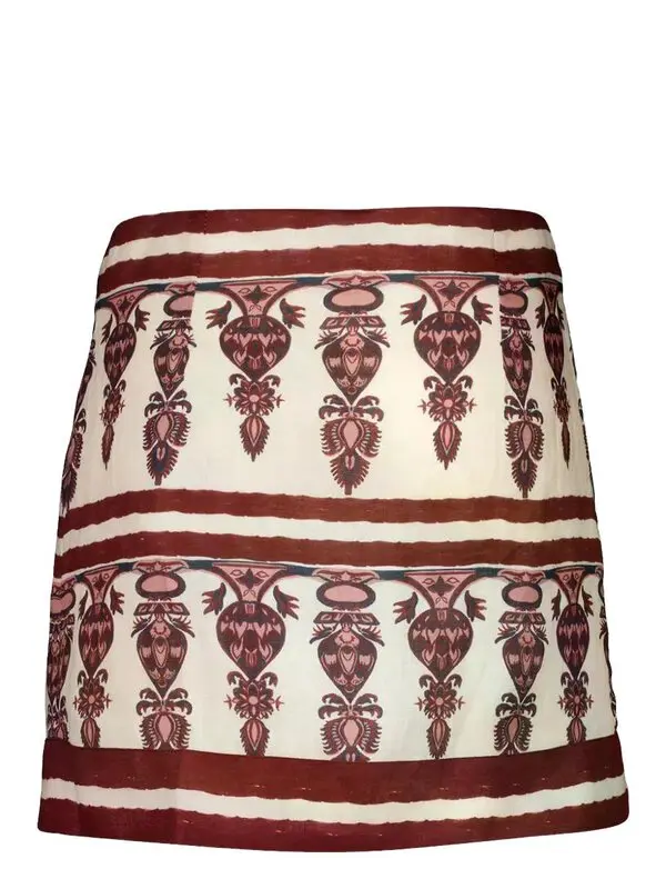 Johanna Ortiz Roots Wrap Skirt - Neutrals