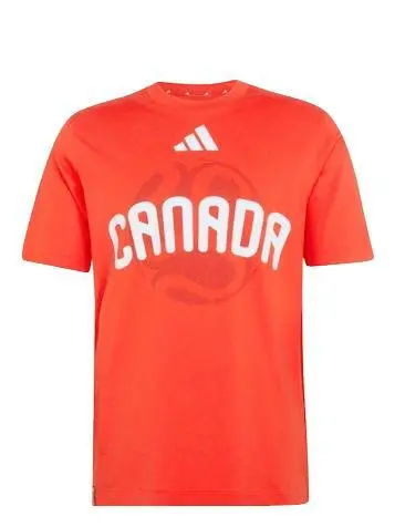 Adidas Fifa World Cup 26 Canada T-shirt - Active Red