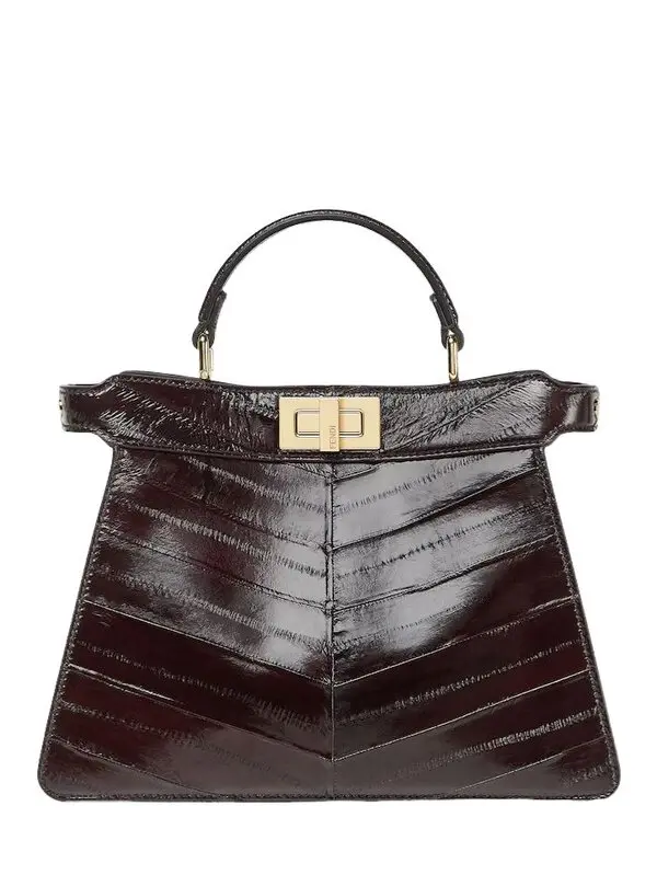 Fendi Peekaboo Iseeu Small Bag - Brown