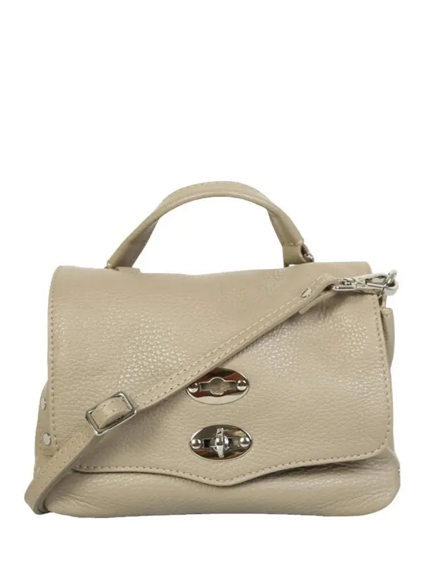 ZANELLATO Flip Shoulder Bag - Nude