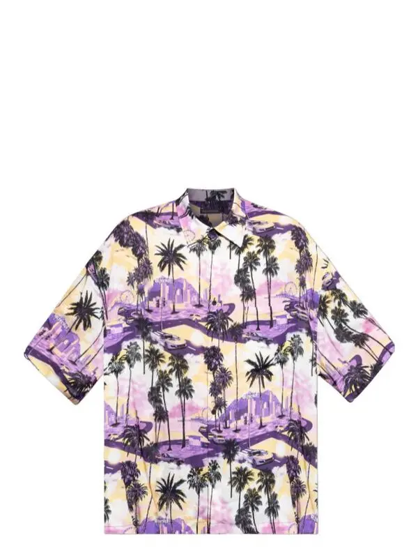 Balenciaga Hawaiian Camp Shirt - Multicolour