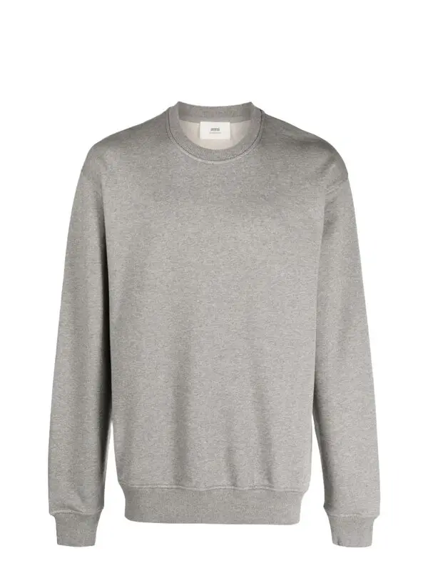 Ami De Coeur Organic Cotton Sweatshirt - Gray