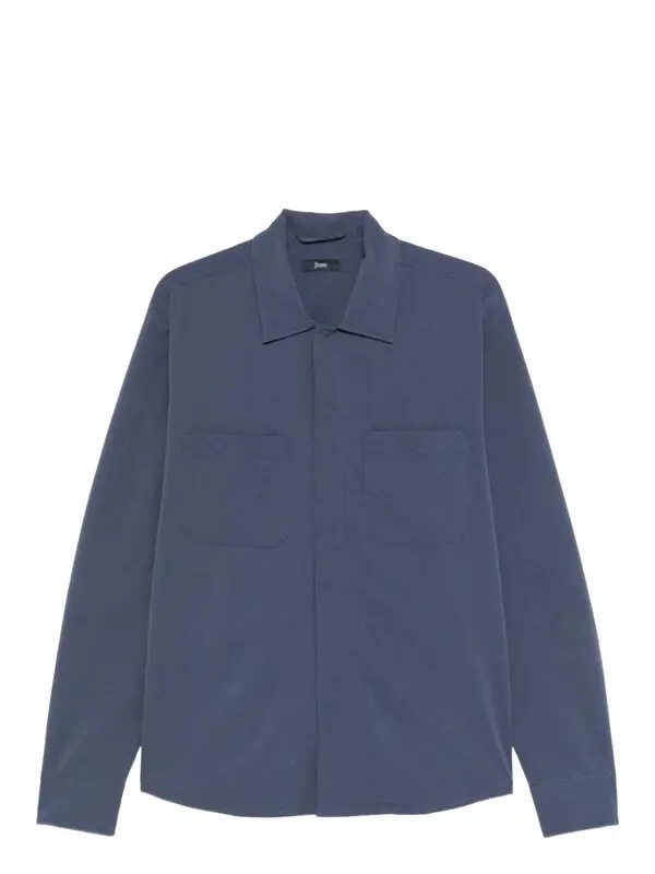 Herno Pocket Shirt - Blue