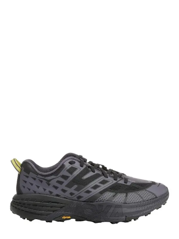 Hoka One One Speedgoat 2 Lace-up Sneakers - Black
