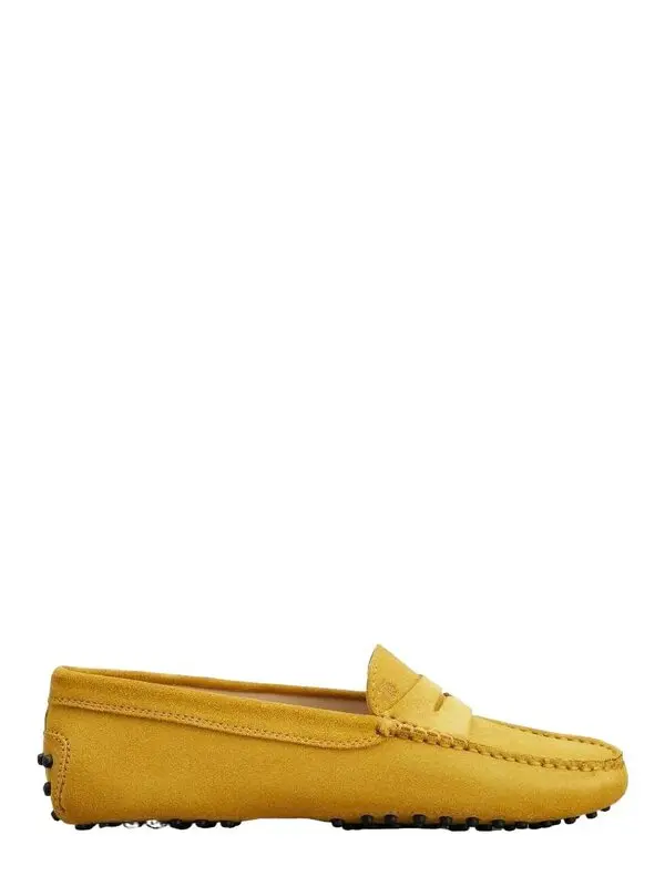 TOD'S Gommino Suede Loafers - Brown
