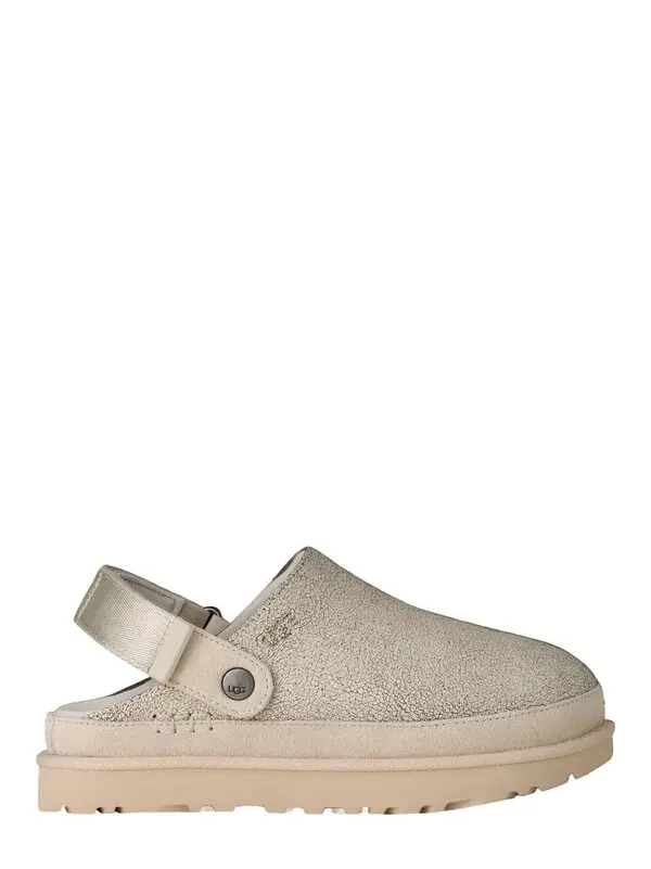 UGG Goldenstar Crackle Clogs - Crack White