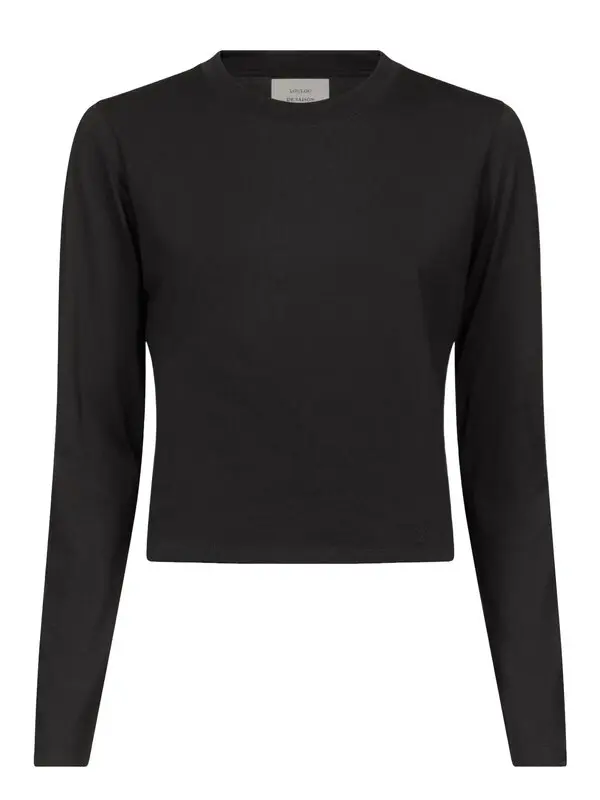 Loulou De Saison Masal Cropped T-shirt - Black