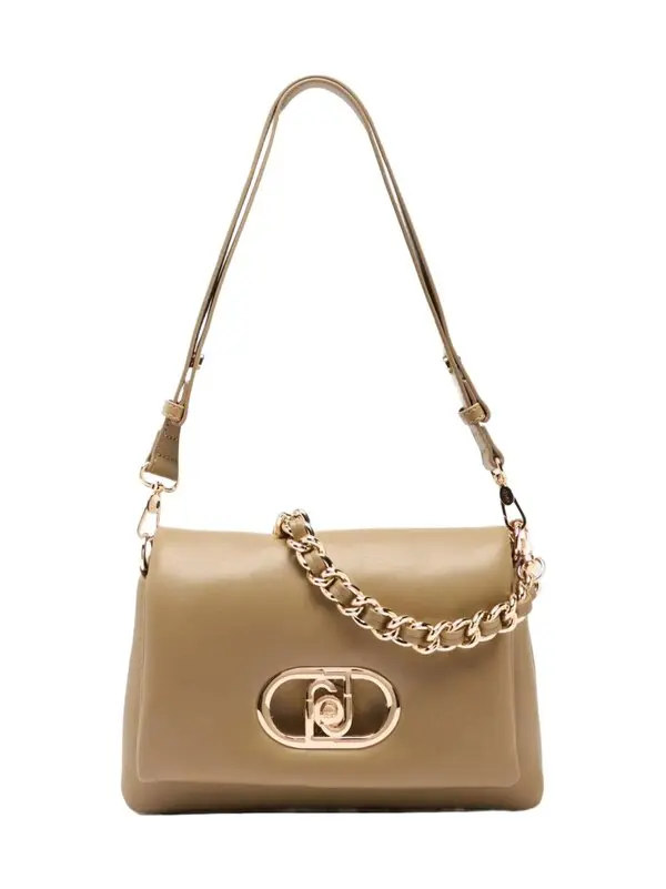 Liu Jo Medium Bag With Braided Chain Detail - Brown