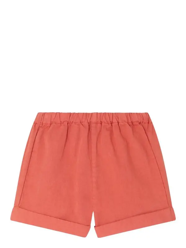 Bonpoint Elastic Waist Shorts - Red