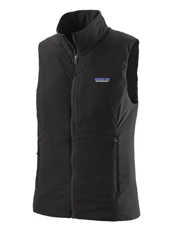 Patagonia Quilted Zip-front Vest - Black