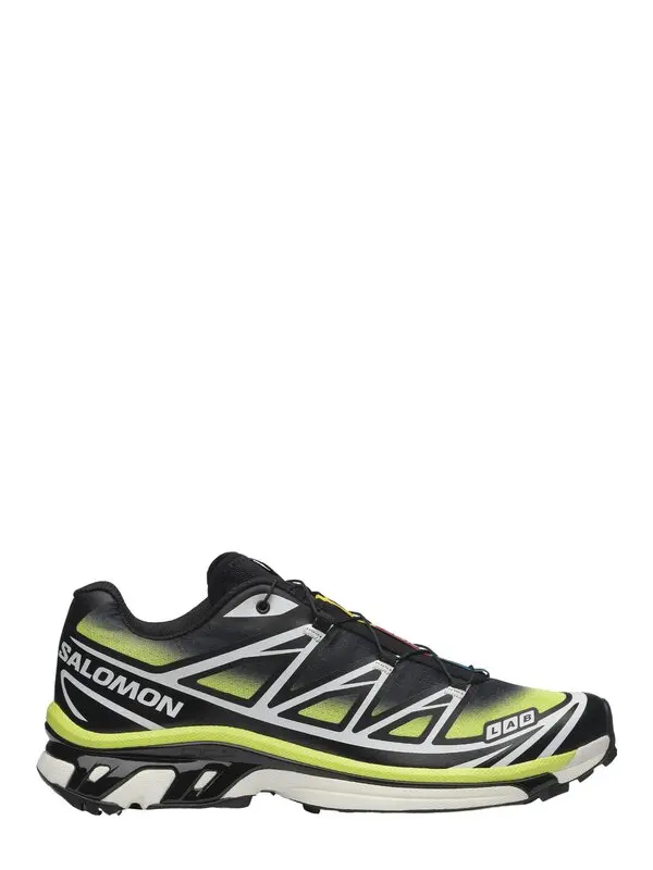 SALOMON Xt-6 Athletic Sneakers - Black / Maritime Blue / Sharp Green