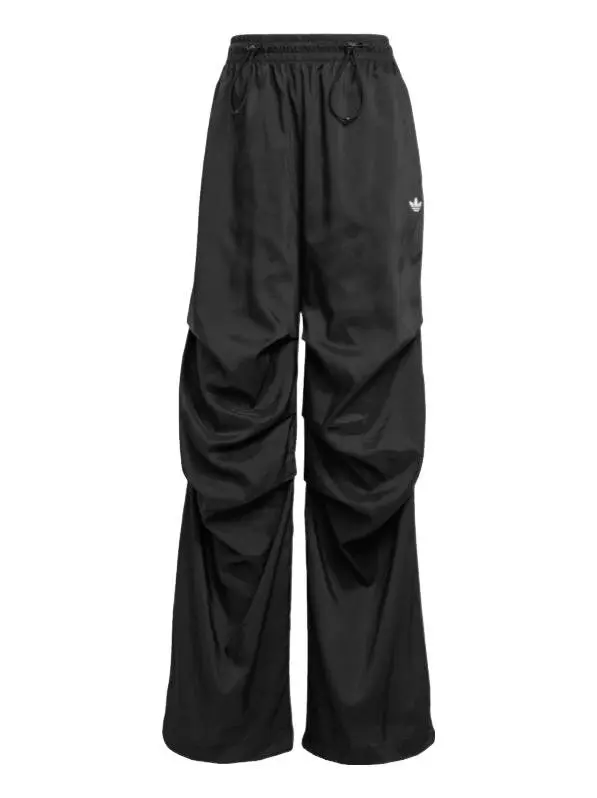 ADIDAS ORIGINALS Three-stripe Drawstring Trousers - Black