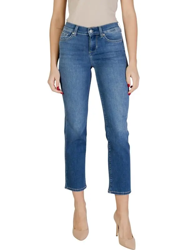 Liu Jo Straight Cropped Jeans - Blue