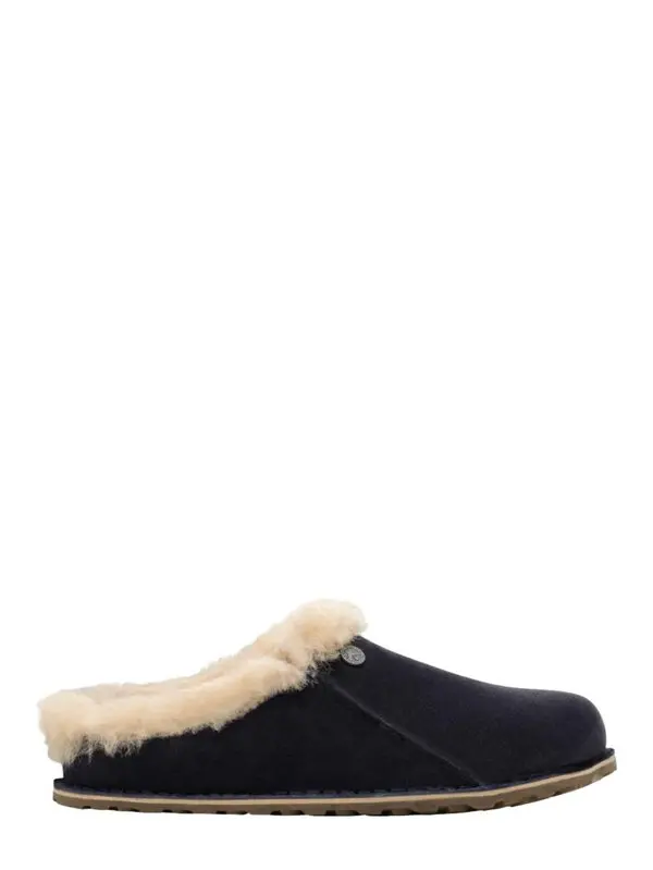 BIRKENSTOCK Zermatt Premium Suede Slippers - Midnight Blue