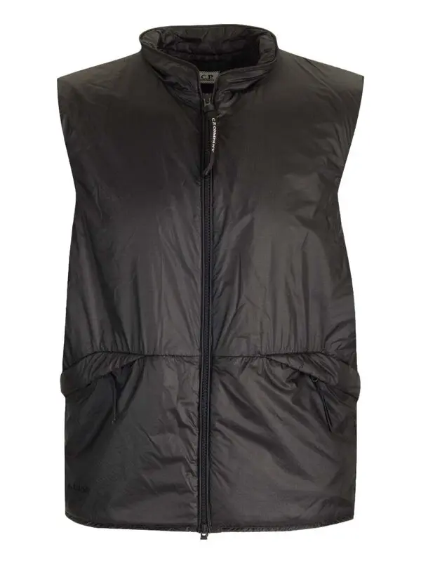 C.P. COMPANY Lens Detail Padded Gilet - Black