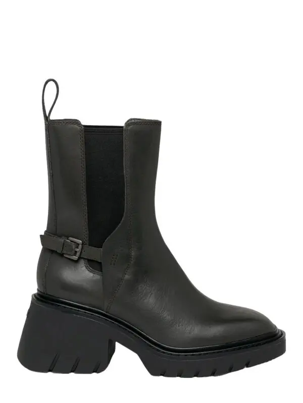 Ash Logo Boots - Black