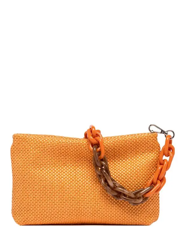 GIANNI CHIARINI Brenda Shoulder Bag - Orange