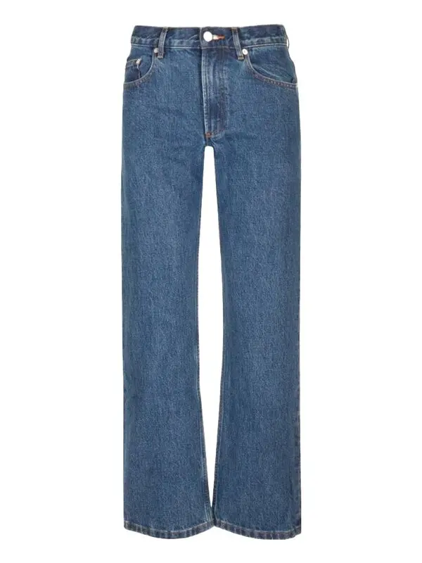 A.p.c. Relaxed Straight-leg Jeans - Blue