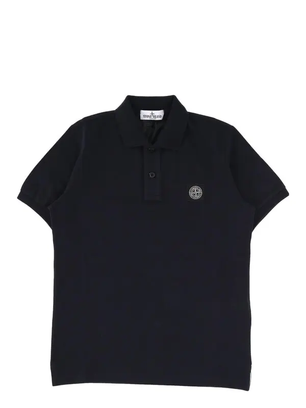 Stone Island Compass-badge Polo Shirt - Blue