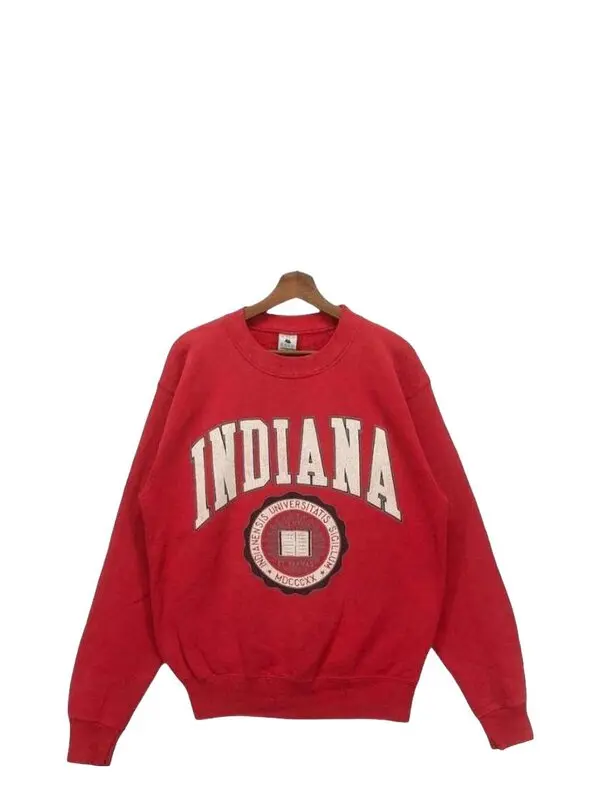Champion Indiana" Graphic Sweatshirt - Red