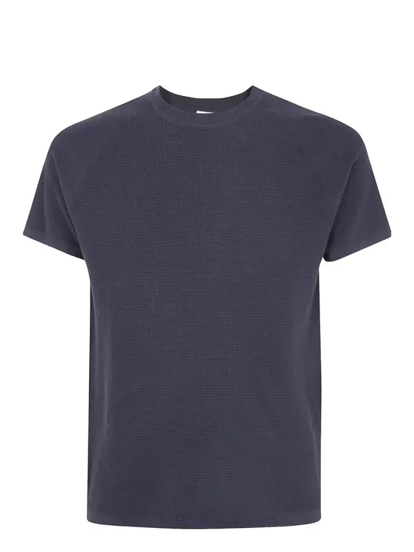 Aspesi Round-neck Short-sleeve T-shirt - Black