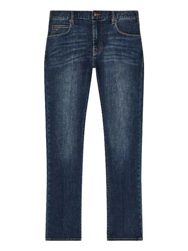 Emporio Armani J45 Five-pocket Jeans - Blue