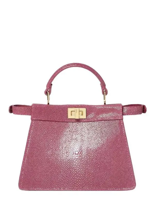 Fendi Peekaboo Iseeu Petite - Light Wine Red
