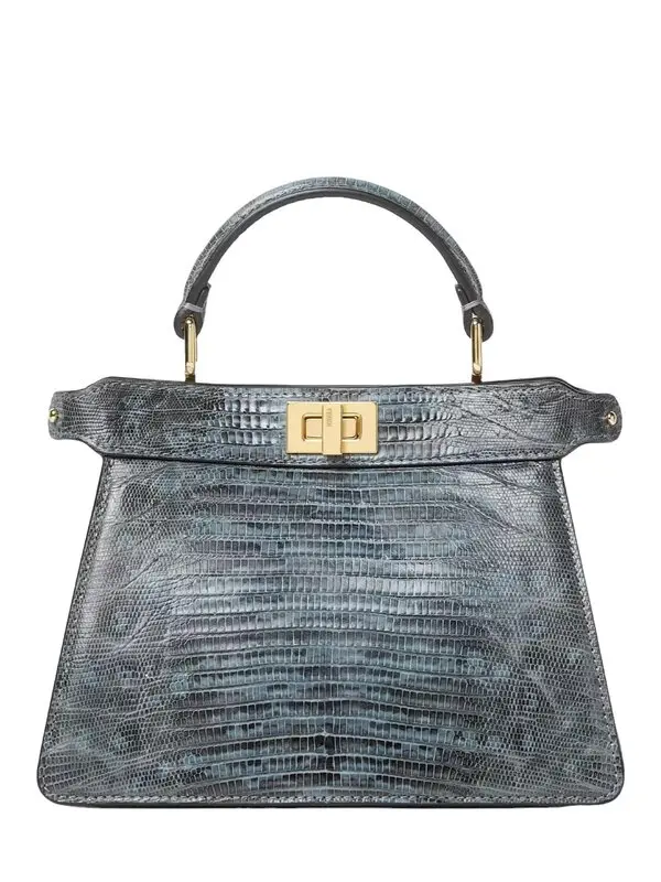 Fendi Peekaboo Iseeu Petite Shoulder Bag - Gray
