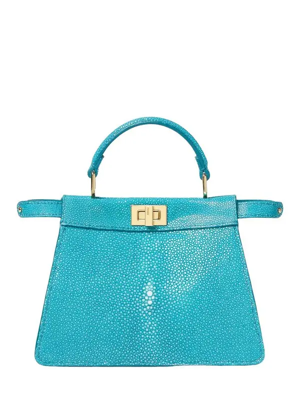 Fendi Peekaboo Iseeu Petite Shoulder Bag - Green