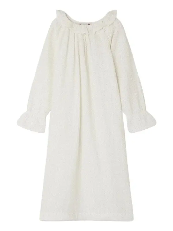 Bonpoint Long-sleeved Pajama Skirt - Twine