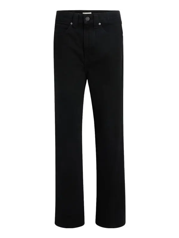 Khaite Belted Jeans With Belt Loops - Black