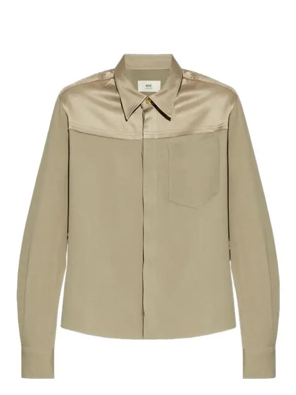 Ami De Coeur Long-sleeved Shirt - Nude
