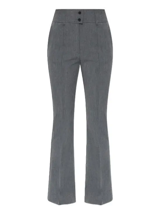 ALLSAINTS High-waisted Flared Trousers - Grey