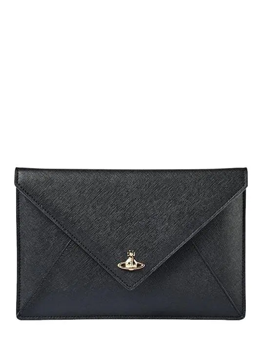 VIVIENNE WESTWOOD Vitoria Clutch - Black