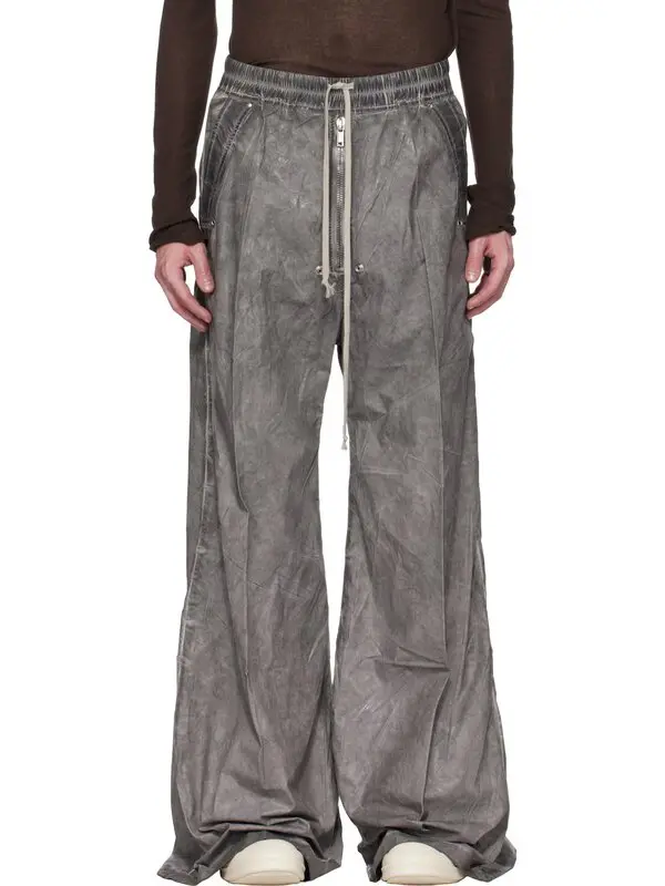 Rick Owens Hollywood Geth Bela Trousers - Dark