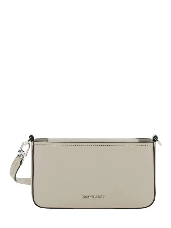 Michael Kors Bryant Small Convertible Pochette Bag - Beige