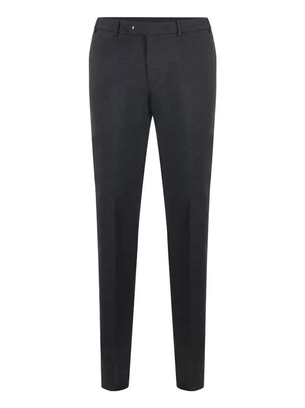 PT TORINO Slim Tailored Pants - Dark Gray