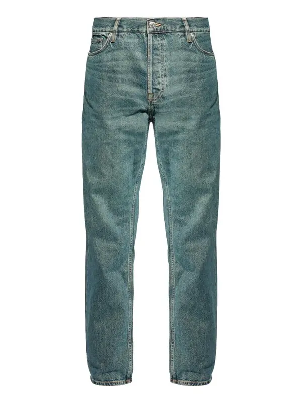 SAMSOE SAMSOE Button-fastening Jeans - Green
