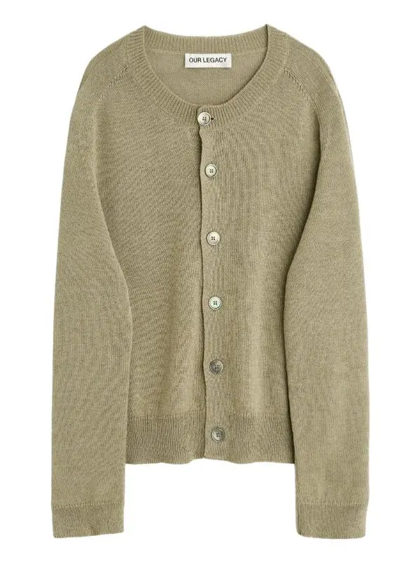 Our Legacy True" Cardigan - Salvia Argensis
