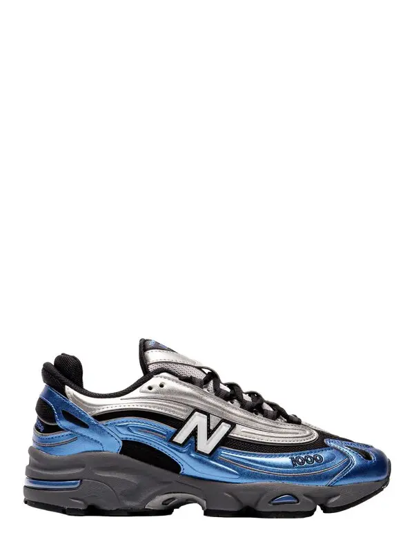 NEW BALANCE 1000 Lace-up Sneakers - Silver-blue