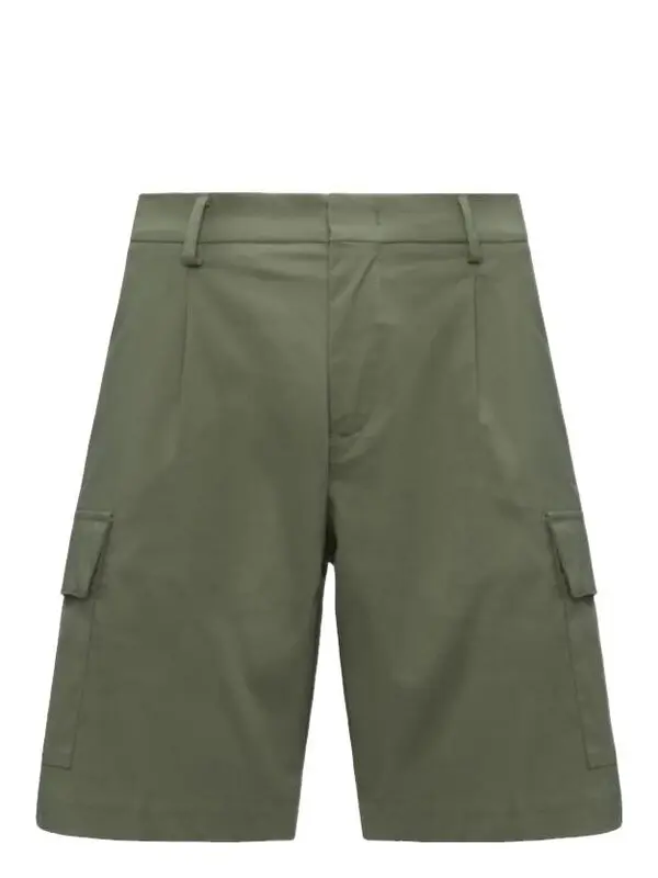 K-WAY Cargo Bermuda Shorts - Green