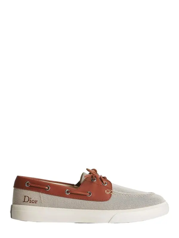 Dior Riviera Chester Boat Shoe - Beige
