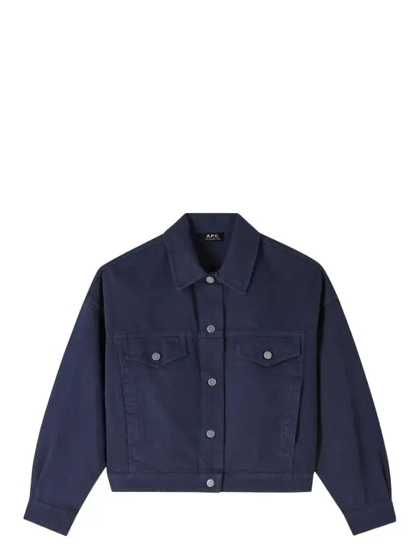 A.p.c. Long Sleeve Buttoned Jacket - Black